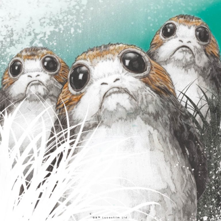 How to make Porg Paper Chains - KidsChaos.com